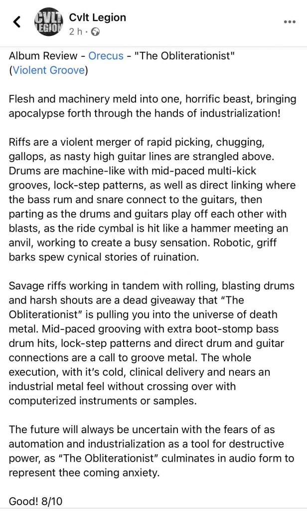 Reviews – Orecus Official